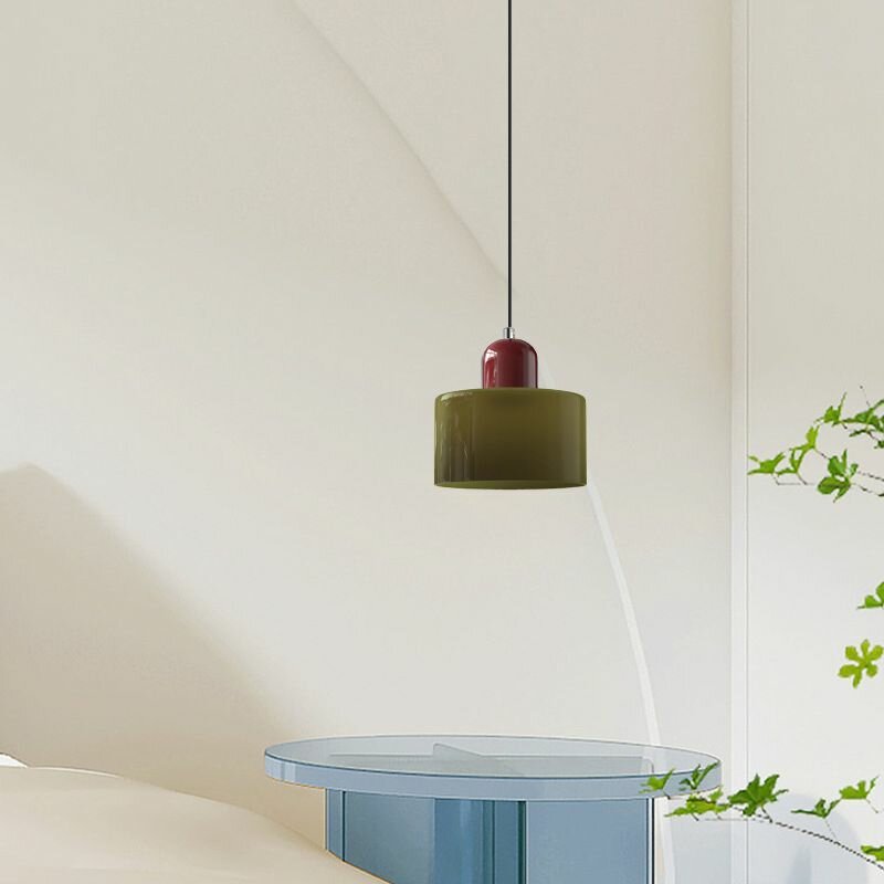 Светильник DIAFANO, LED, встроенные светодиоды, для низких потолков, стекло, металл, зеленый/серый