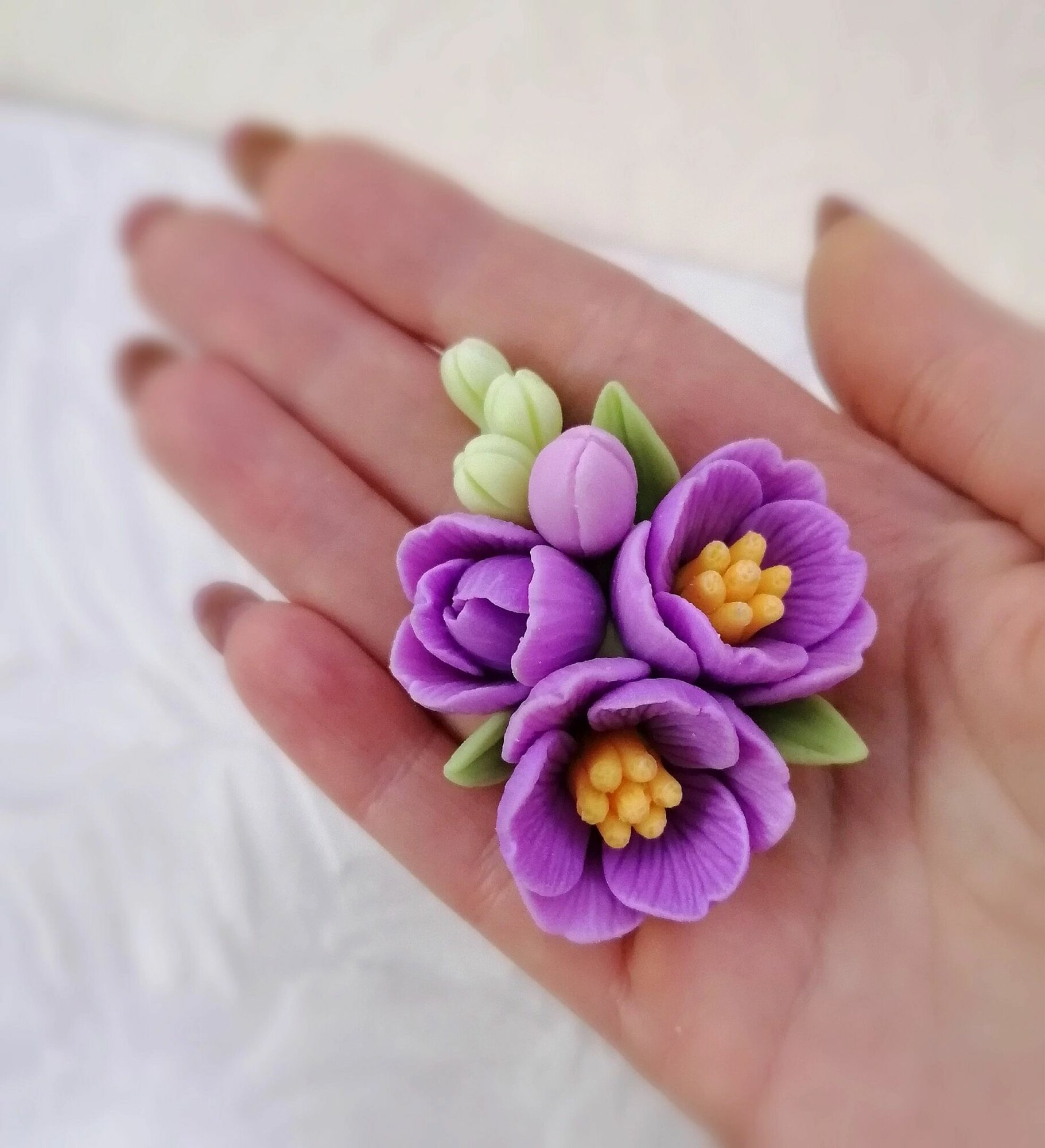 Молд фрезия соцветие 2 д