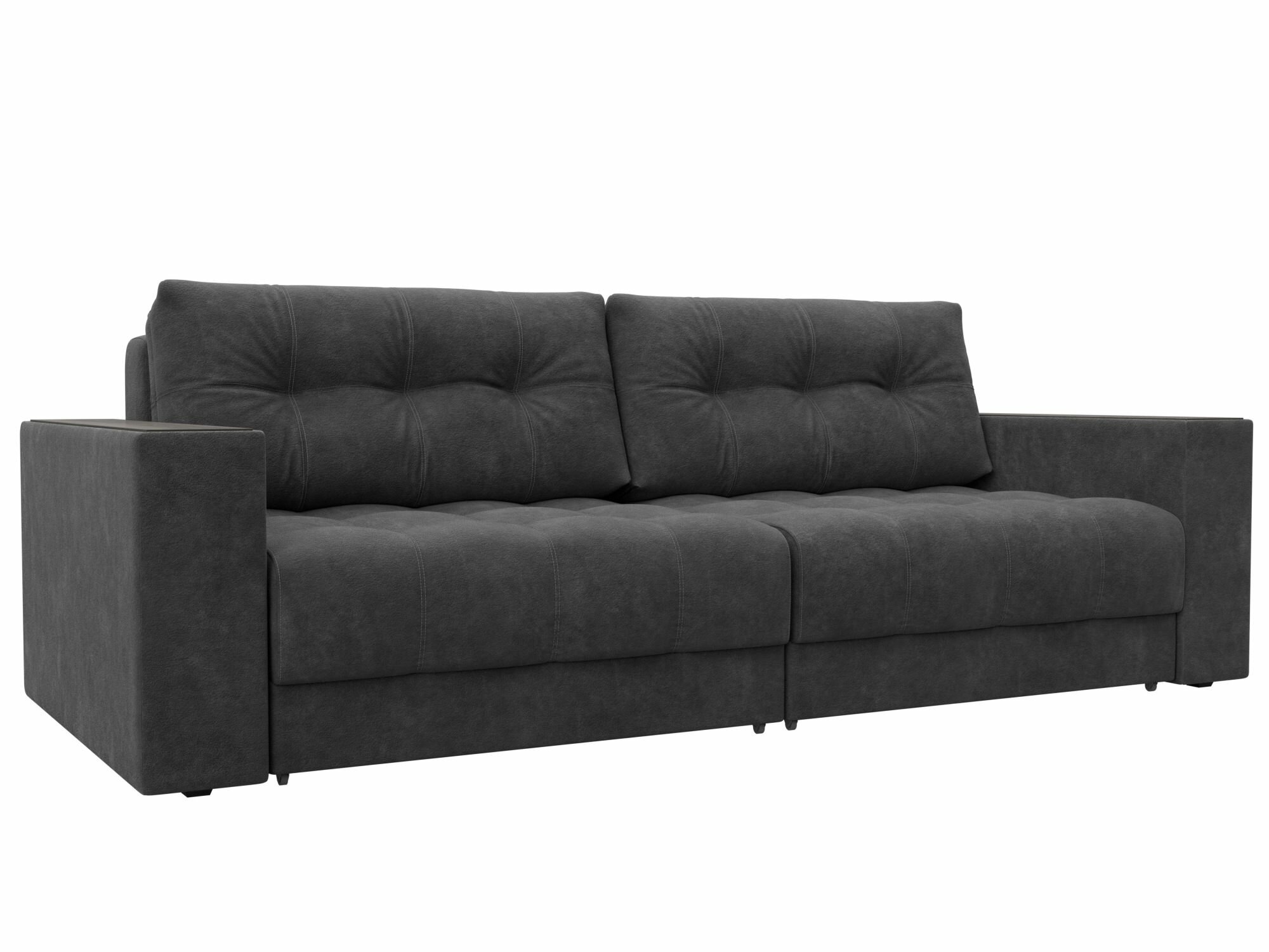 Диван прямой с декором Бруно НПБ, Велюр