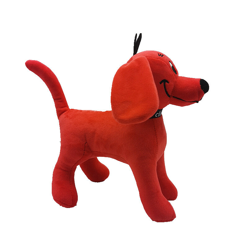 Плюшевая кукла аниме Большие красные собаки Клиффорда, милый плюшевый игрушка, мягкое животное, набитая плюшевая игрушка.