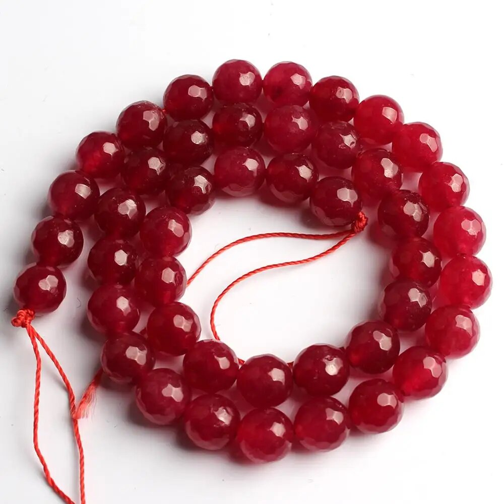 Халцедон бусины круглые нефритовые xilitata 91 шт Бордовый, 6mm (approx 61pcs), Red Chalcedony