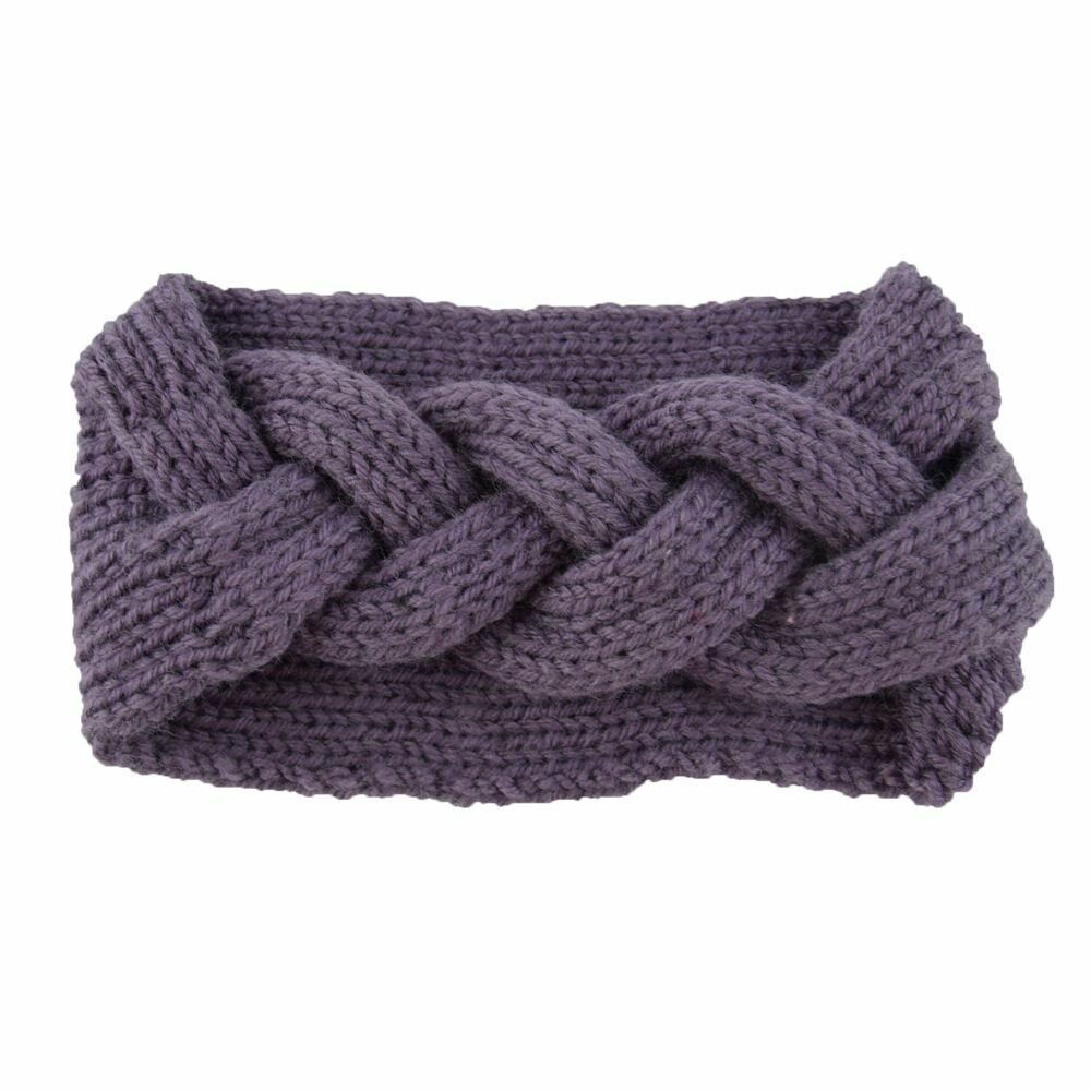 Лента для волос Шерстяная повязка на голову, теплая повязка аксессуары для волос