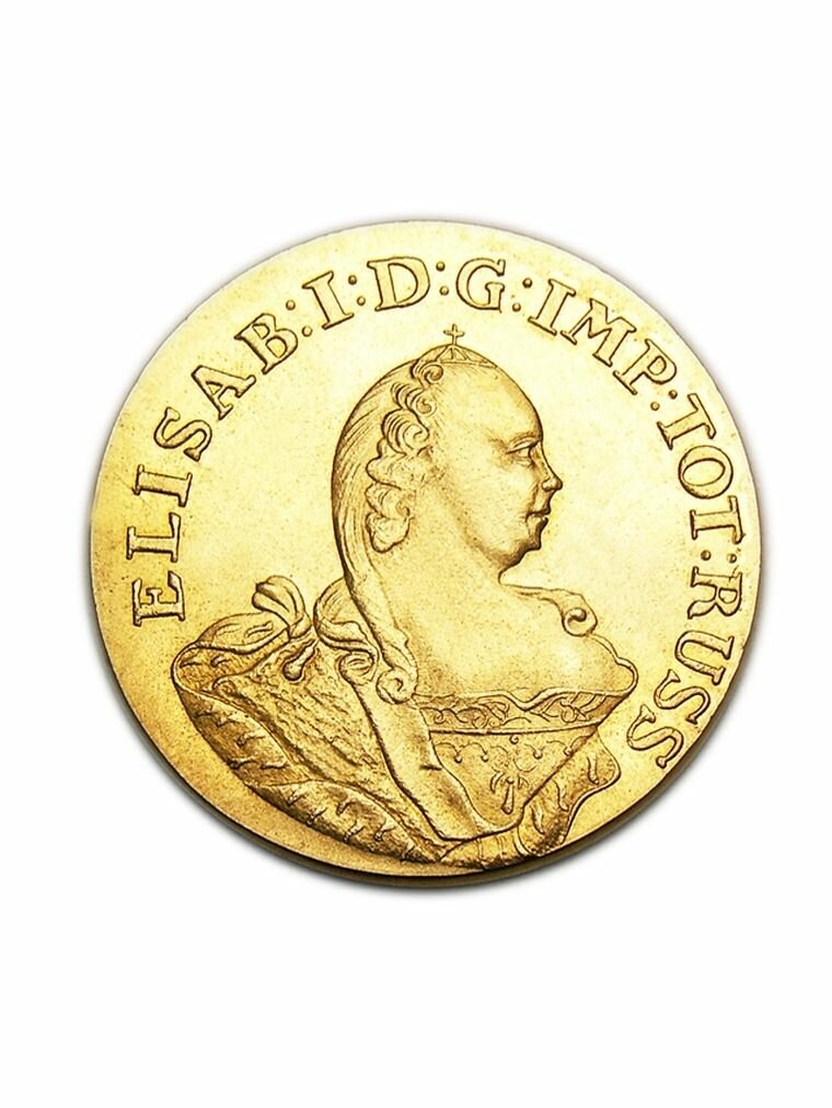 1/3 талера 1761 года для Пруссии сувенирная копия золотого новодела монеты, нумизматика, деньги для коллекции