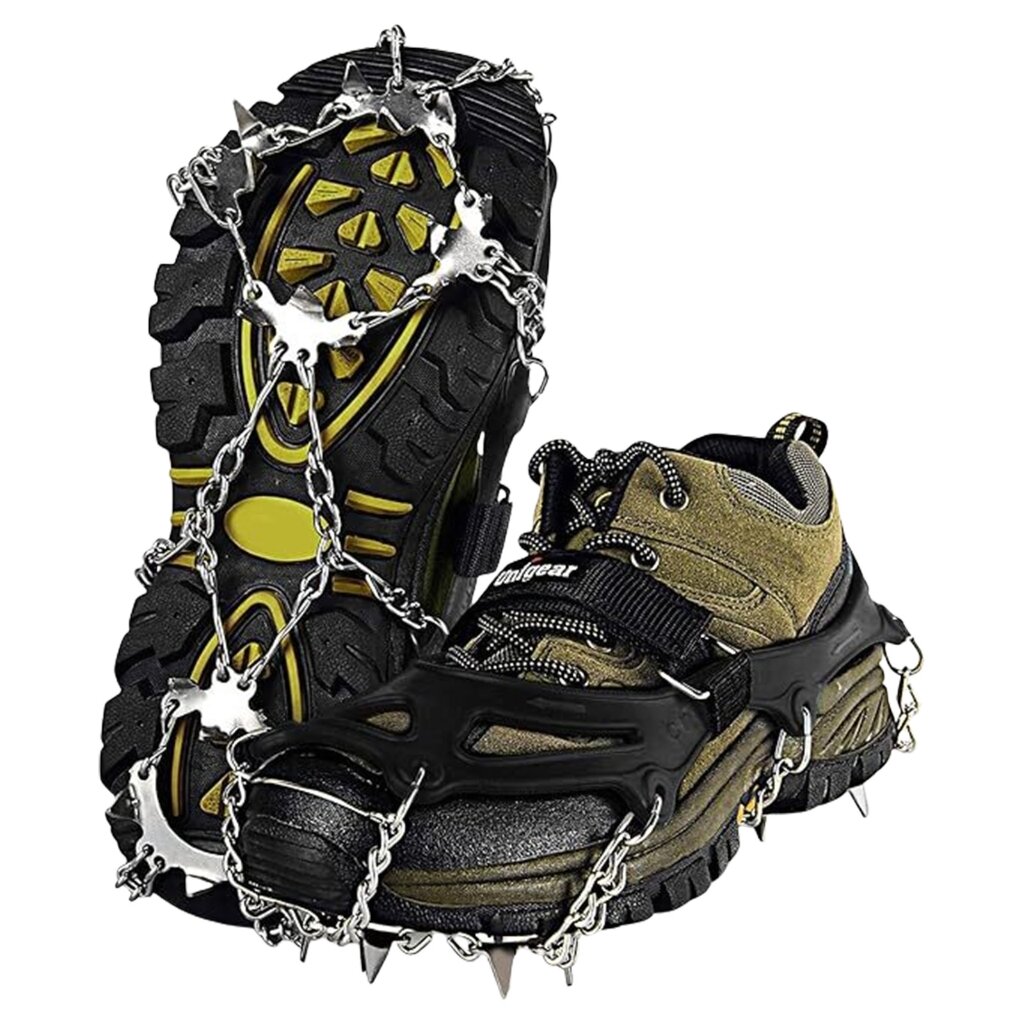 Аксессуары для скалолазания, Наружные противоскользящие ледорубы 18 зубьев 19 зубьев - черный - 18 зубьев L, 1 пара