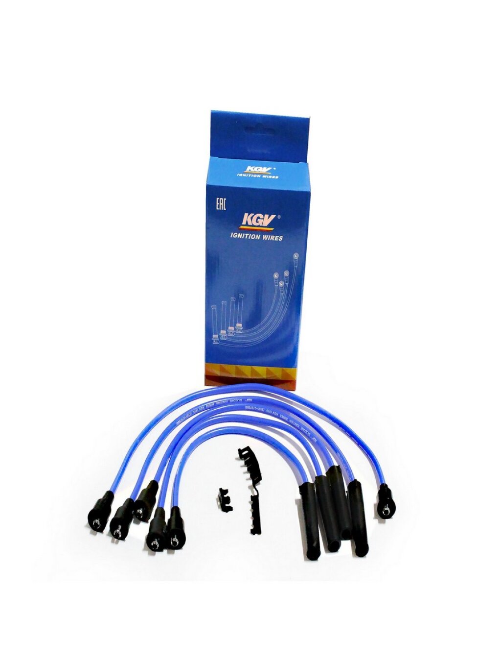 Провода высоковольтные для а/м ВАЗ 2101 "KGV" (силикон)