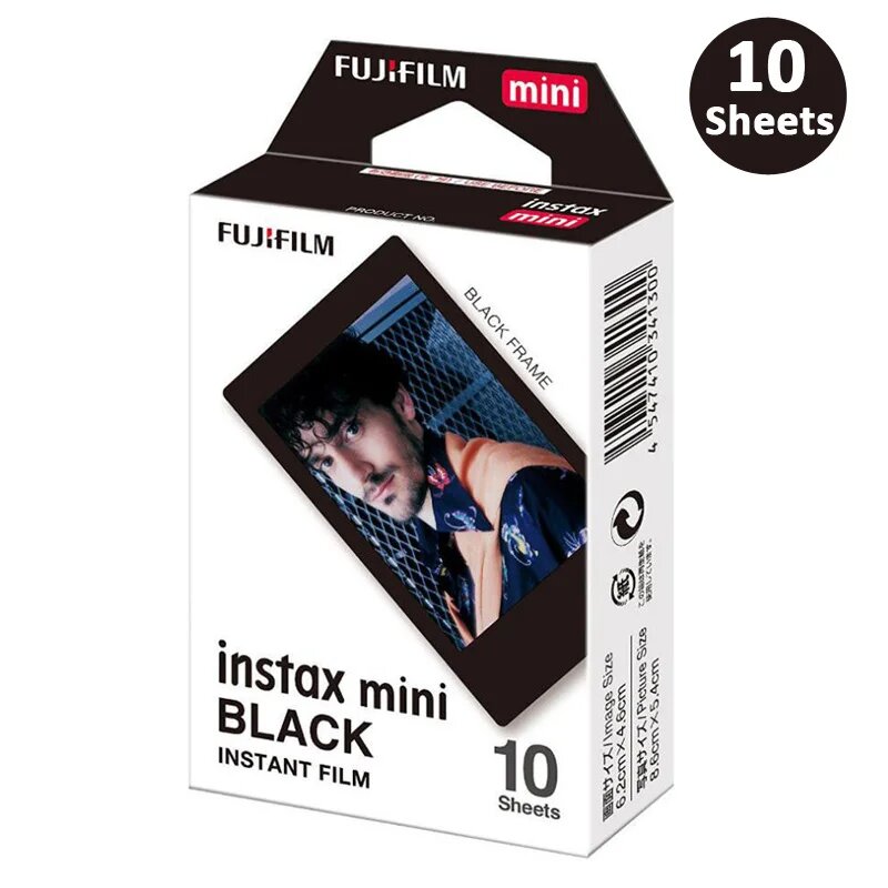 FUJIFILM Instax Mini пленка 10 Sheets Black