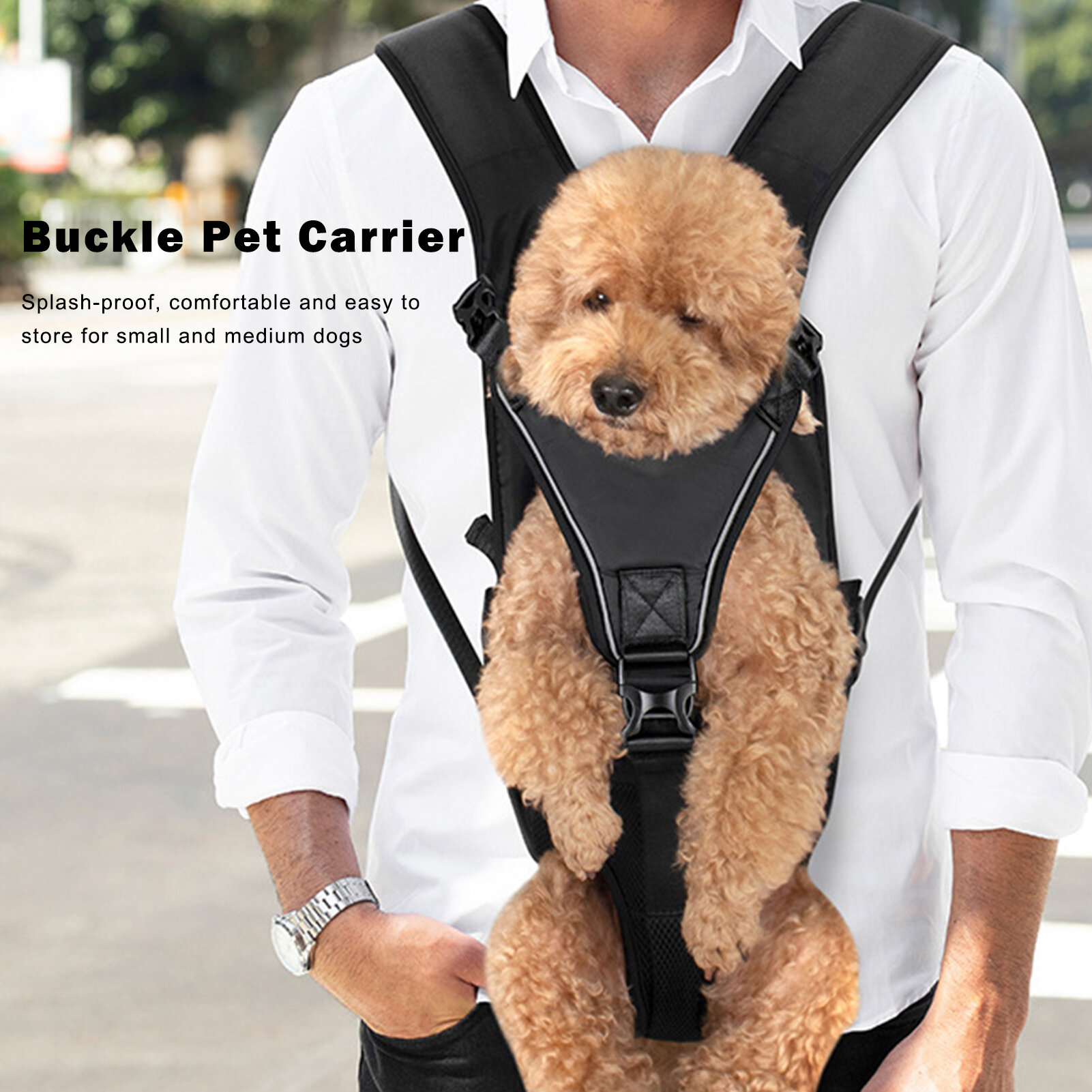 TAILUP Pet Carrier Backpack для собак Водонепроницаемый Регулируемый Удобный Удобный Подходит для средних и маленьких собак Дорожная сумка для собак Сумки для собак Переноска для домашних животных Рюкзак-переноска для собак Передняя переноска для