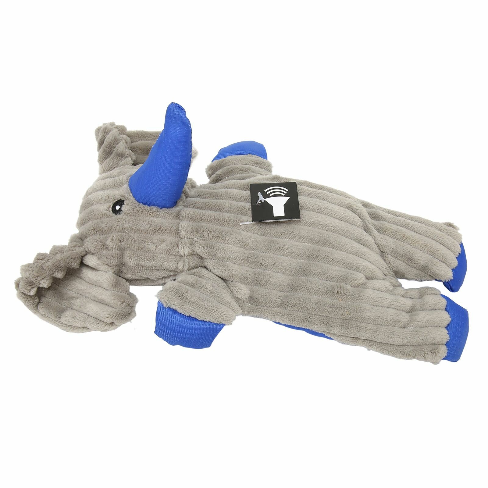 Игрушка-грелка для собак в форме слона, мягкая, устойчивая к укусам, с встраиваемым пищалкой, для мелких и средних пород
