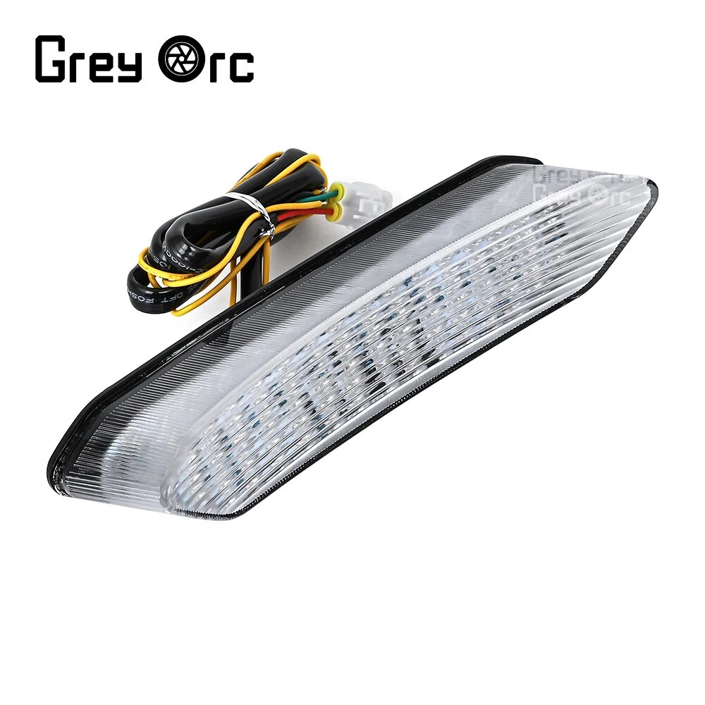 Светодиодный задний фонарь, стоп-сигнал поворота для Yamaha YZFR1 YZF-R1 R1 Tail light 1 white