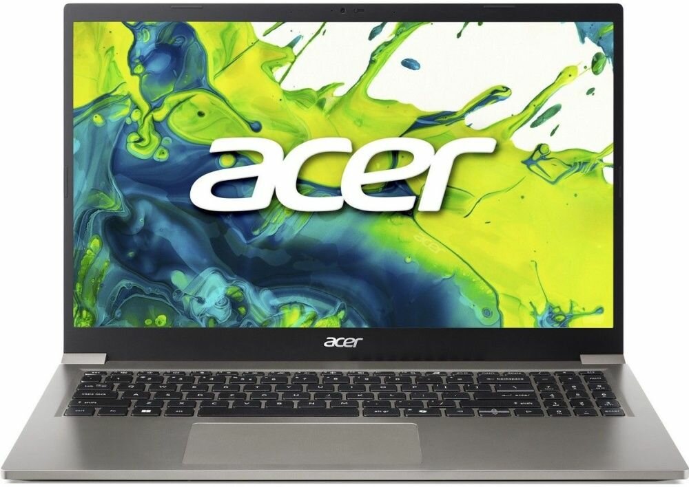 Ноутбук Acer Lite AL15-33P-38AY 15.6" IPS, Intel Core 3 N355, 16Гб DDR5, 512Гб, Intel UHD, DOS, серый (NX. D62CD.002)