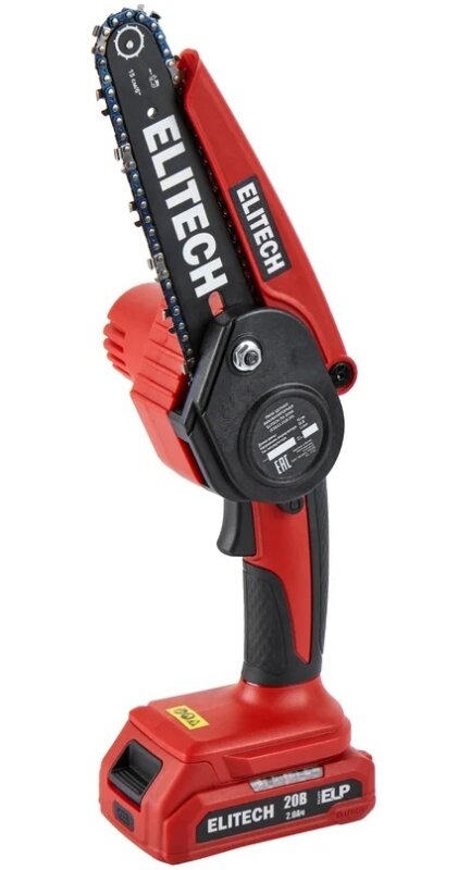 Пила цепная аккумуляторная ELITECH ПА 206К (E1611.018.00)