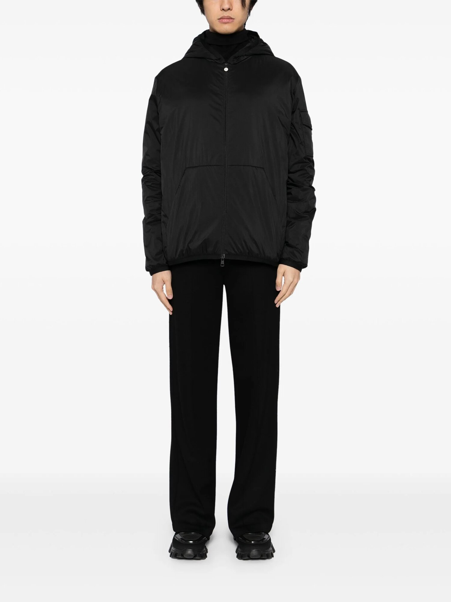 Куртка Moncler Monteynard, размер 50, black/black — фото 1