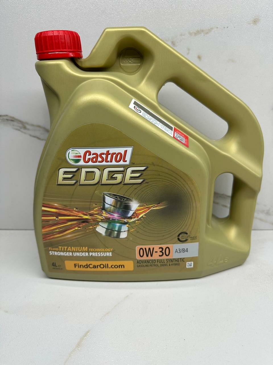 Castrol 157E6B Масло моторное синтетическое "EDGE A3/B4 TITANIUM FST 0W-30", 4л