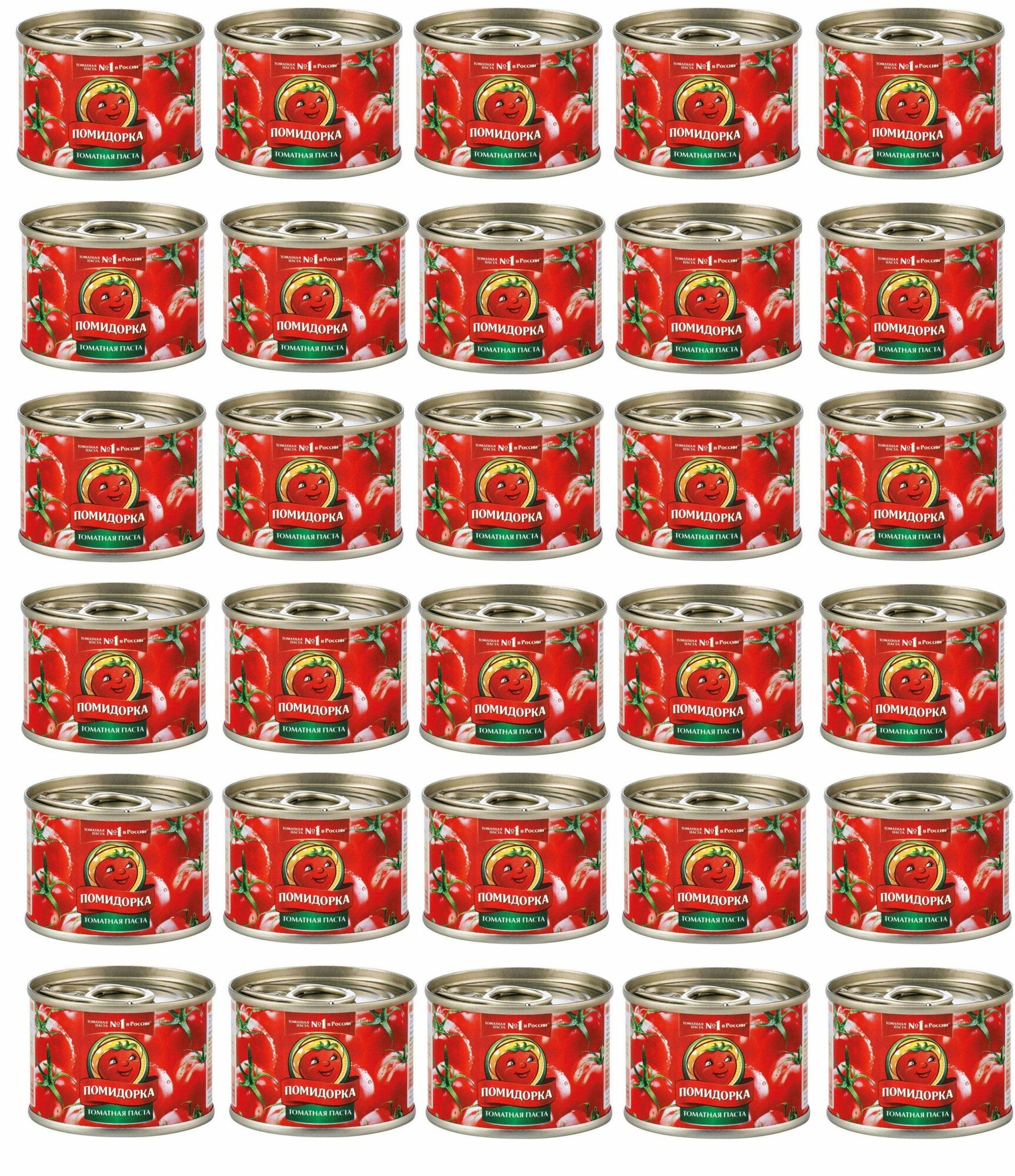 Томатная паста Помидорка 70 гр (Набор из 30 шт)