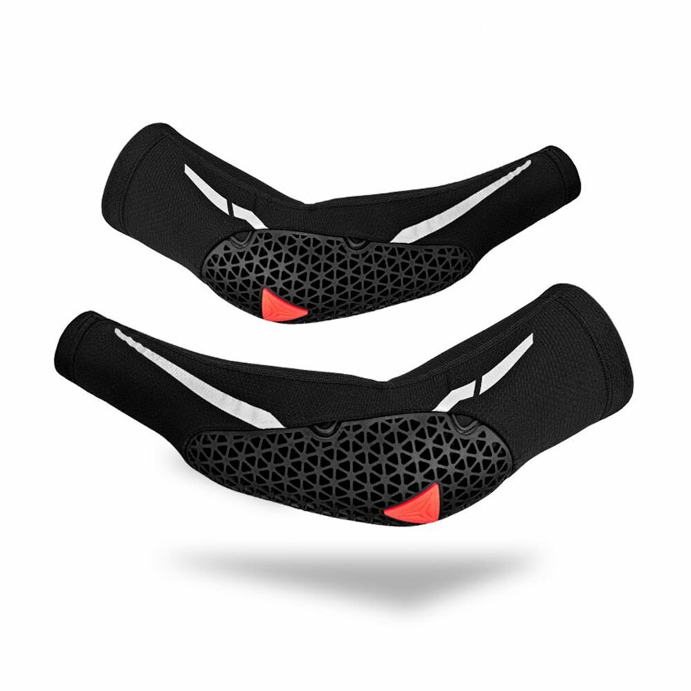 Чёрные защитные налокотники для бездорожья и мотоциклов, дышащие летние налокотники с противоударной бронёй