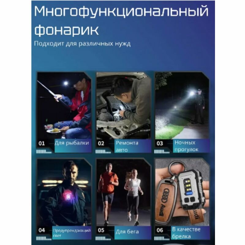 Мини-факел с сильным светом