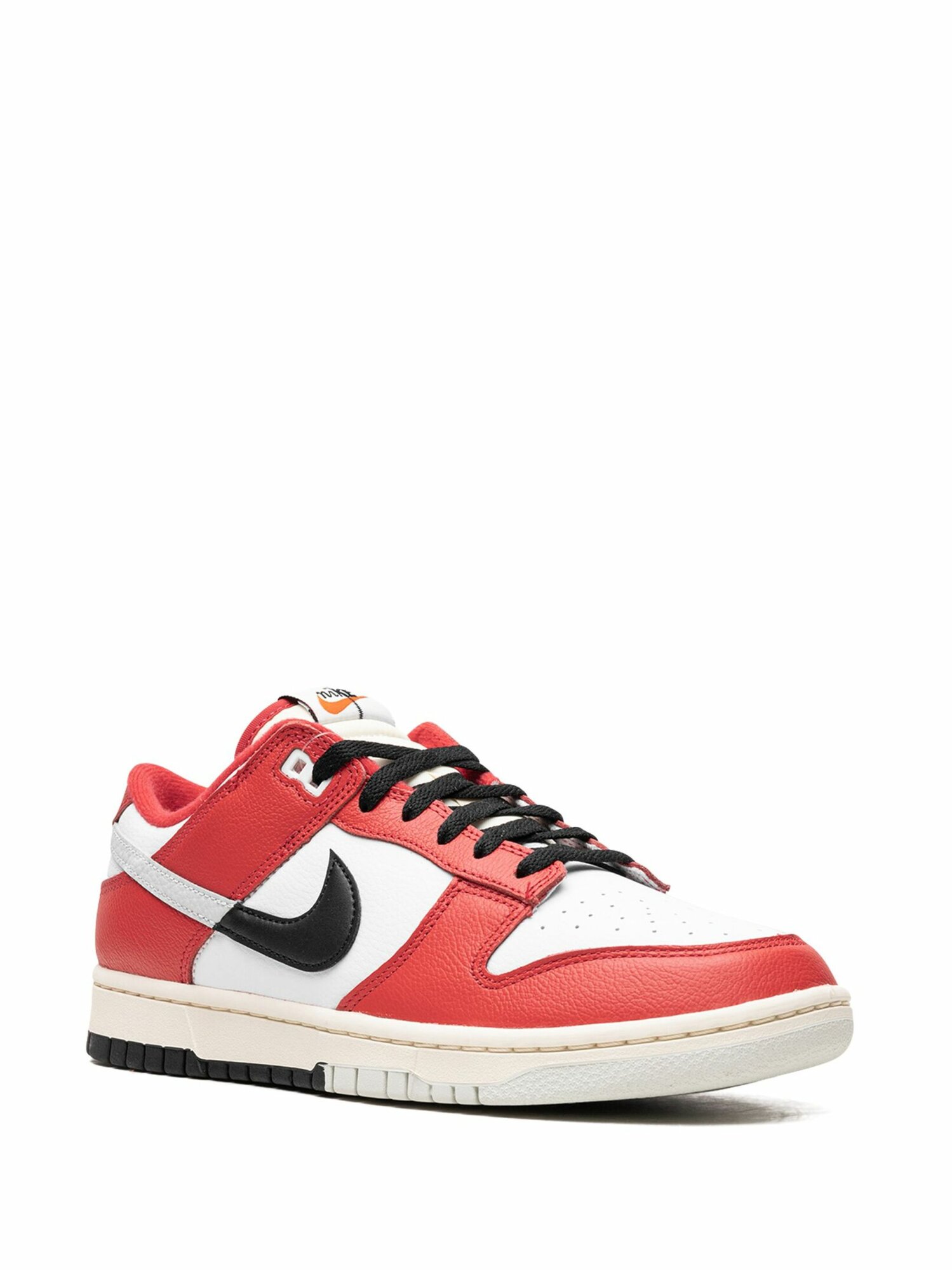 Кроссовки NIKE, размер 9.5 US, красный/черный/белый — фото 1