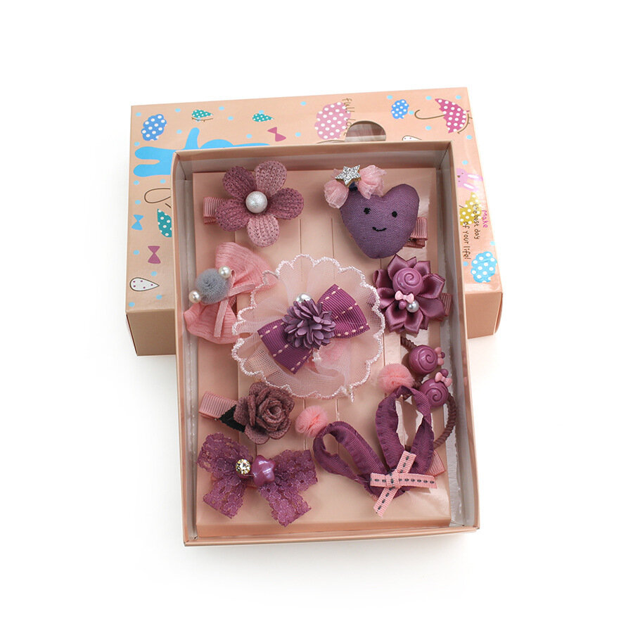 Комплект заколок 10 шт для девочек