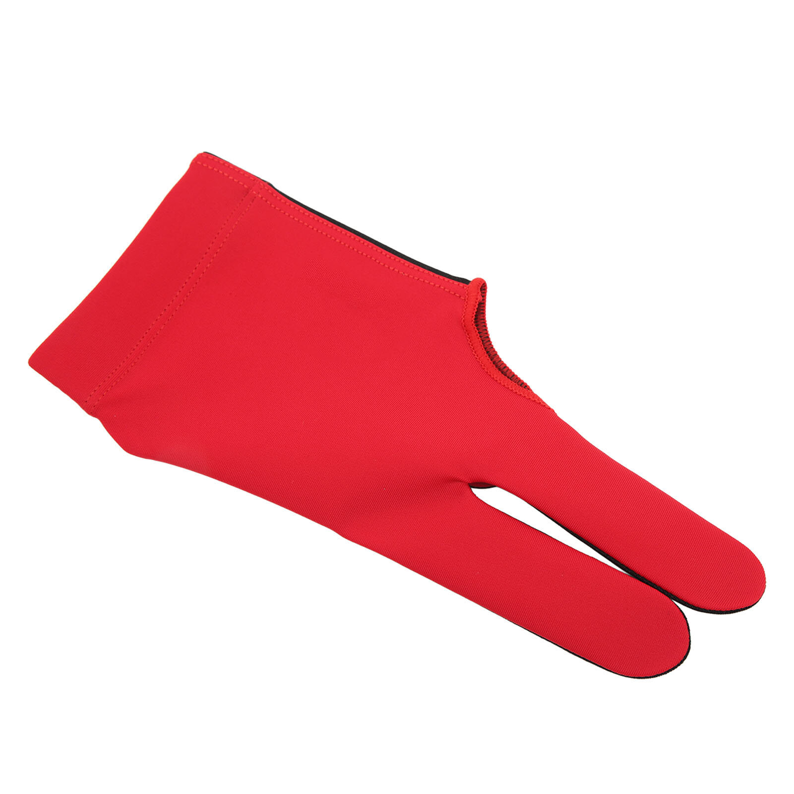 Бильярдные перчатки левой рукой Полиуретановый волокно средний размер плыть пальцы бильярдные перчатки для бильярдных стрелков красные