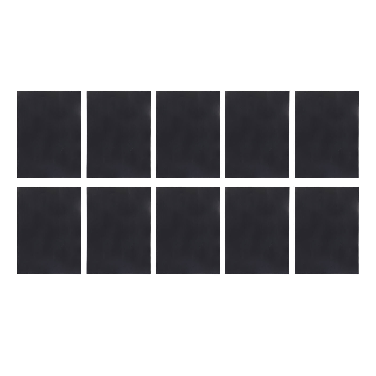 10 листов бумаги для лазерного тестирования 210x285 мм, черная, двухсторонняя, для лазерной маркировки и гравировки, для проверки фокусировки