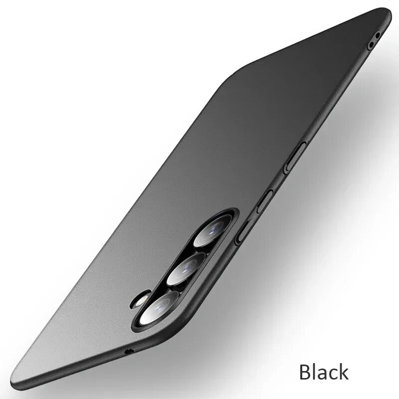 Чехол для Samsung Galaxy A36 5G черный, матовый
