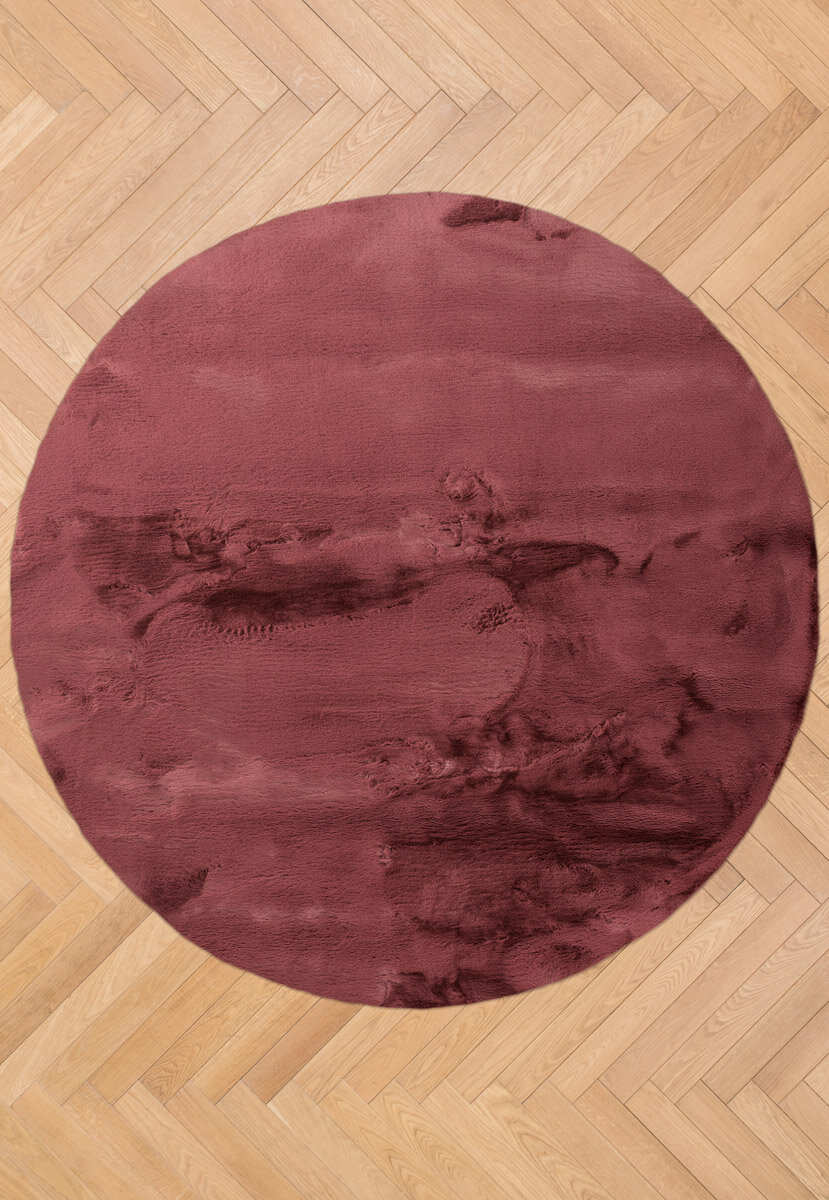 Ковер пушистый 90*90 см Rabbit Rex N9 круг