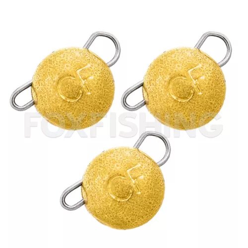 Груза "чебурашки" разборные CF вольфрам 3гр. золото 3 шт.
