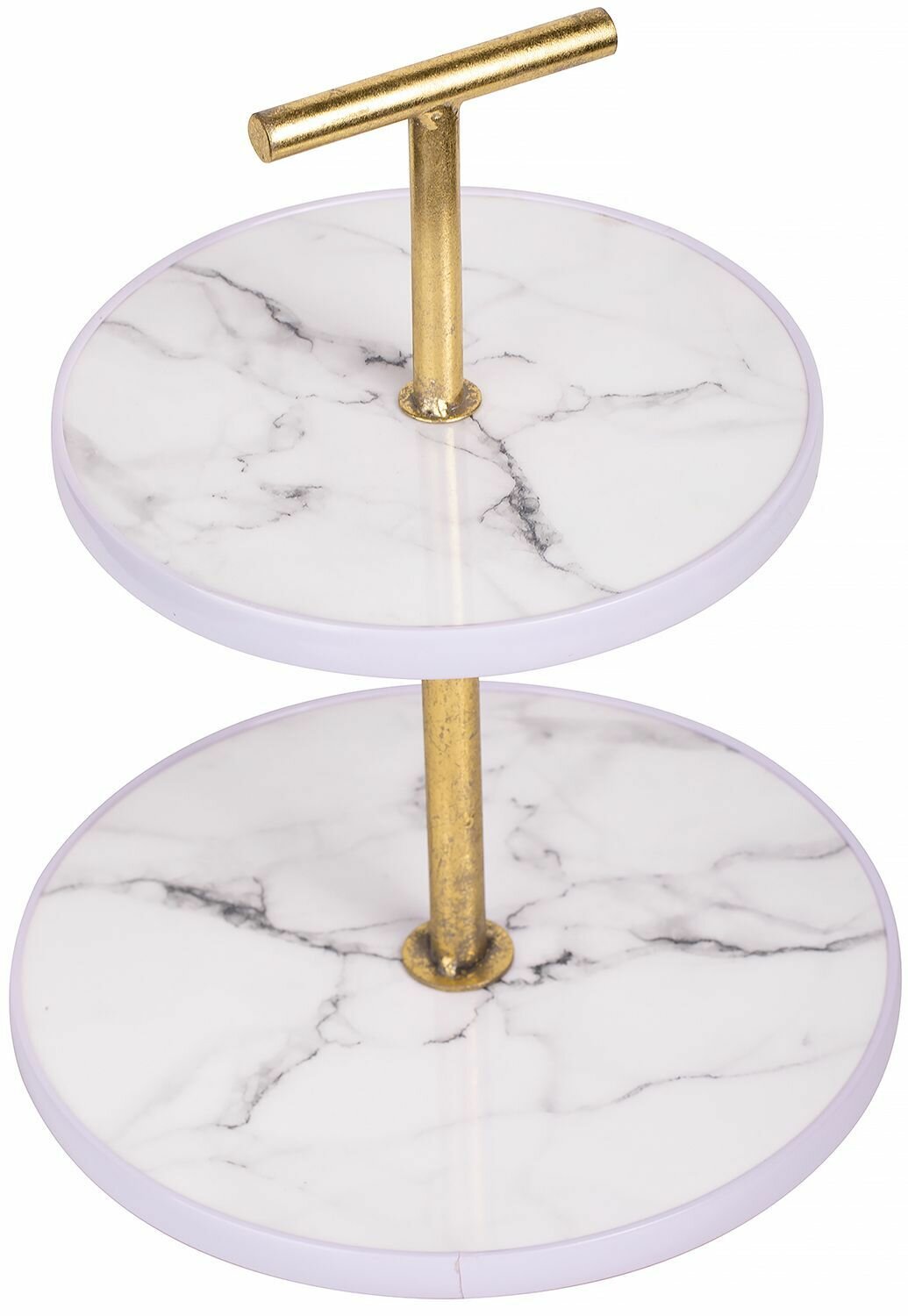 Блюдо двухъярусное 25х25х33см