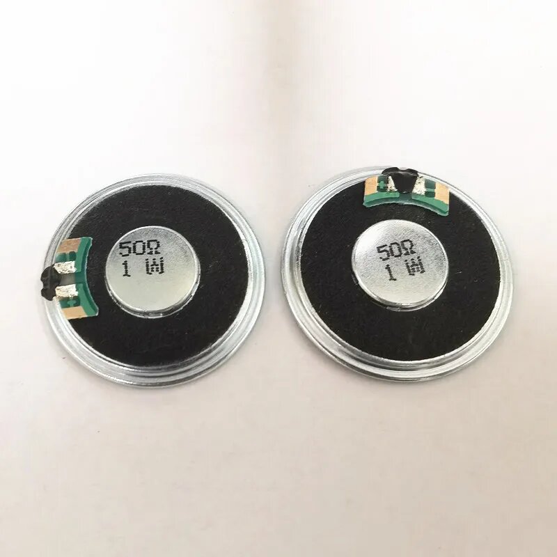 10 шт. новый ультратонкий динамик 50 Ом 1 Вт 1 Вт 50R динамик Диаметр 36 мм 35 мм 3,6 см толщина 5 мм