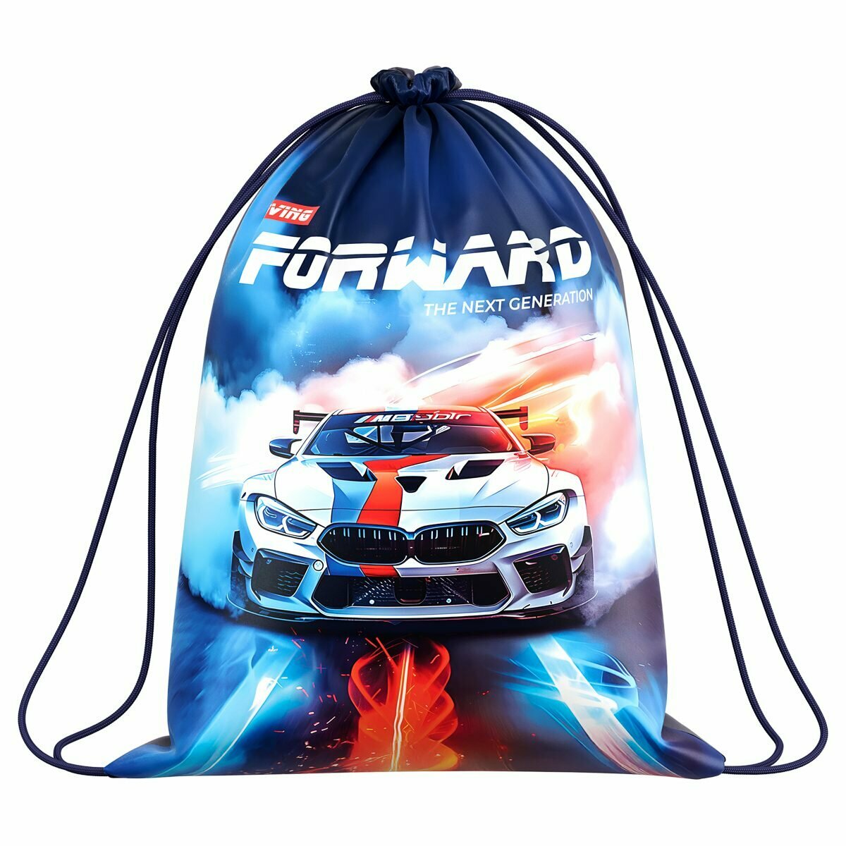 Мешок для обуви 1 отделение ArtSpace "Speed racer", 340x420мм (MSP_P00011)