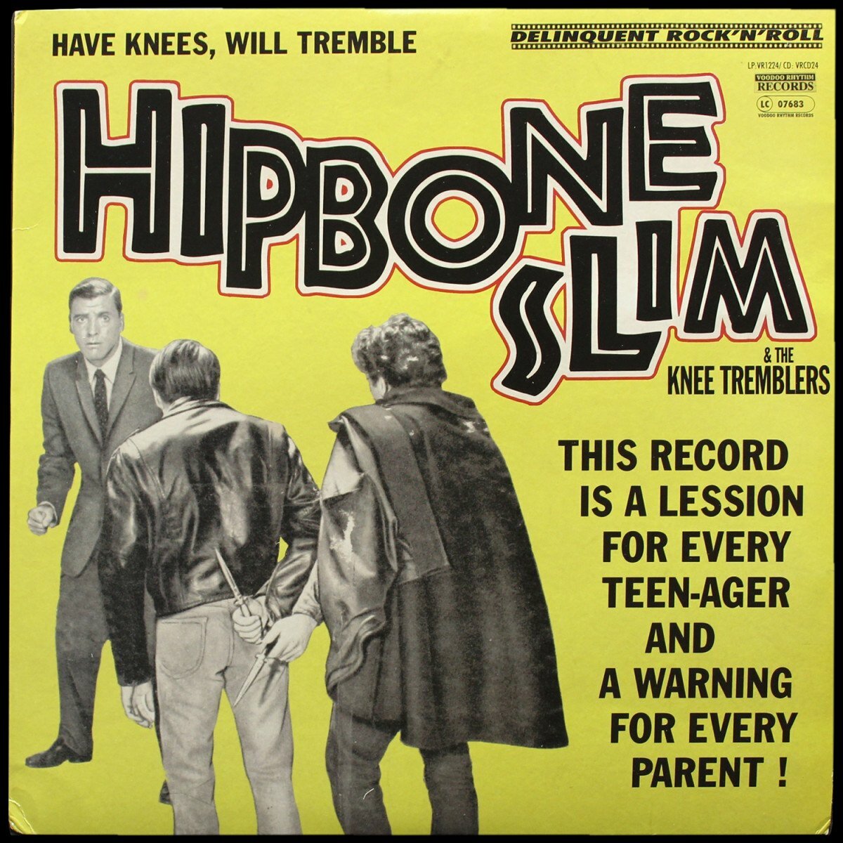 Виниловая пластинка Voodoo Rhythm Hipbone Slim And The Knee Tremblers – Have Knees Will Tremble (+ постер)