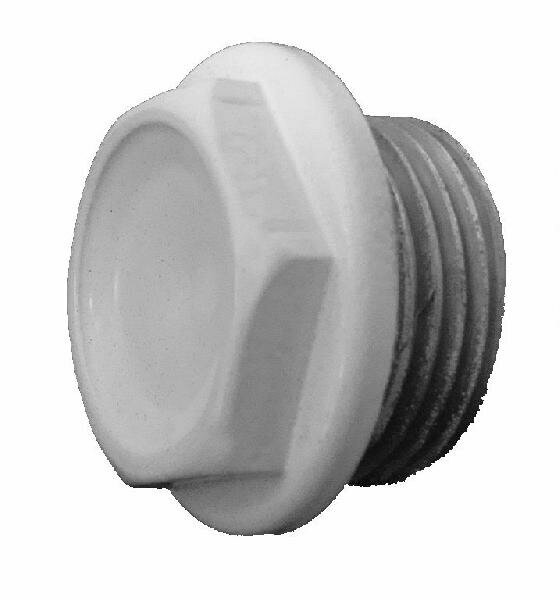 Пробка радиатора 1" глухая (правая)