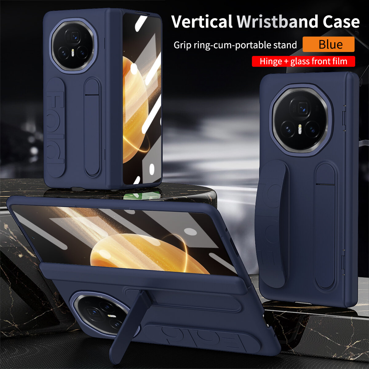 Подходит для Honor Magic V3 / Хонор Мэджик V3 Чехол для смартфона Высокая четкость с передней пленкой из закаленного стекла, Мэджик V3, защитная пленка, необычная форма, матовая поверхность