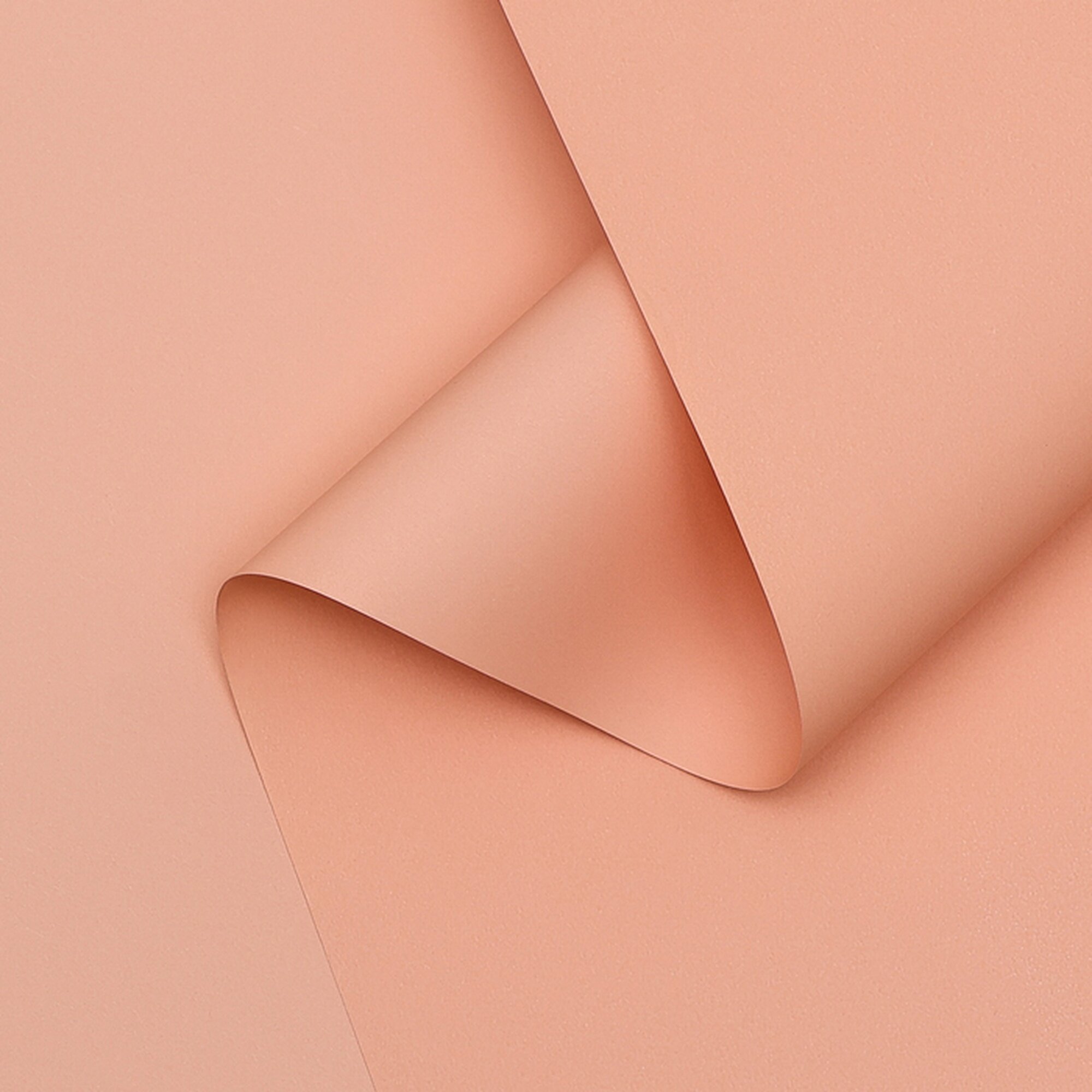 Пленка упаковочная для цветов тонированная, матовая, персиковый, 0,5 х 10 м ±1 см, 65 мкм