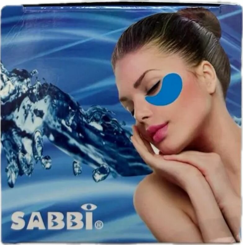 SABBI Патчи для глаз гидрогелевые, с коллагеном, COLLAGEN EYE MASK 60 шт.