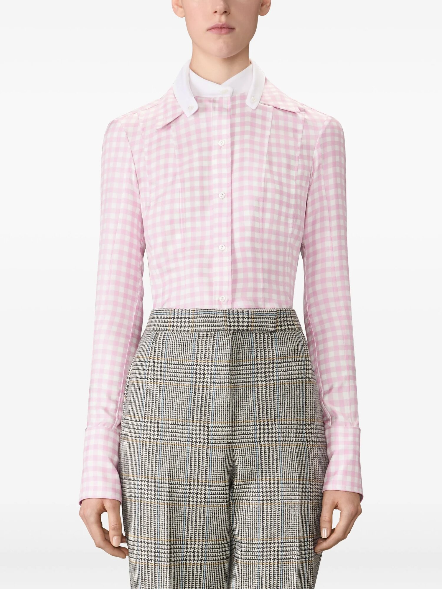 Рубашка THOM BROWNE, размер 46, светло-розовый — фото 1
