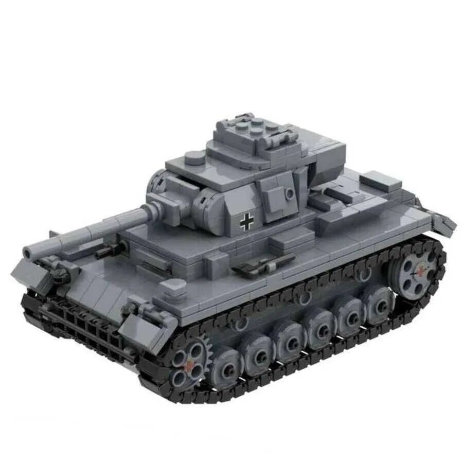 Танк I II III IV Flakpanzer 103 детский пластиковый конструктор для сборки