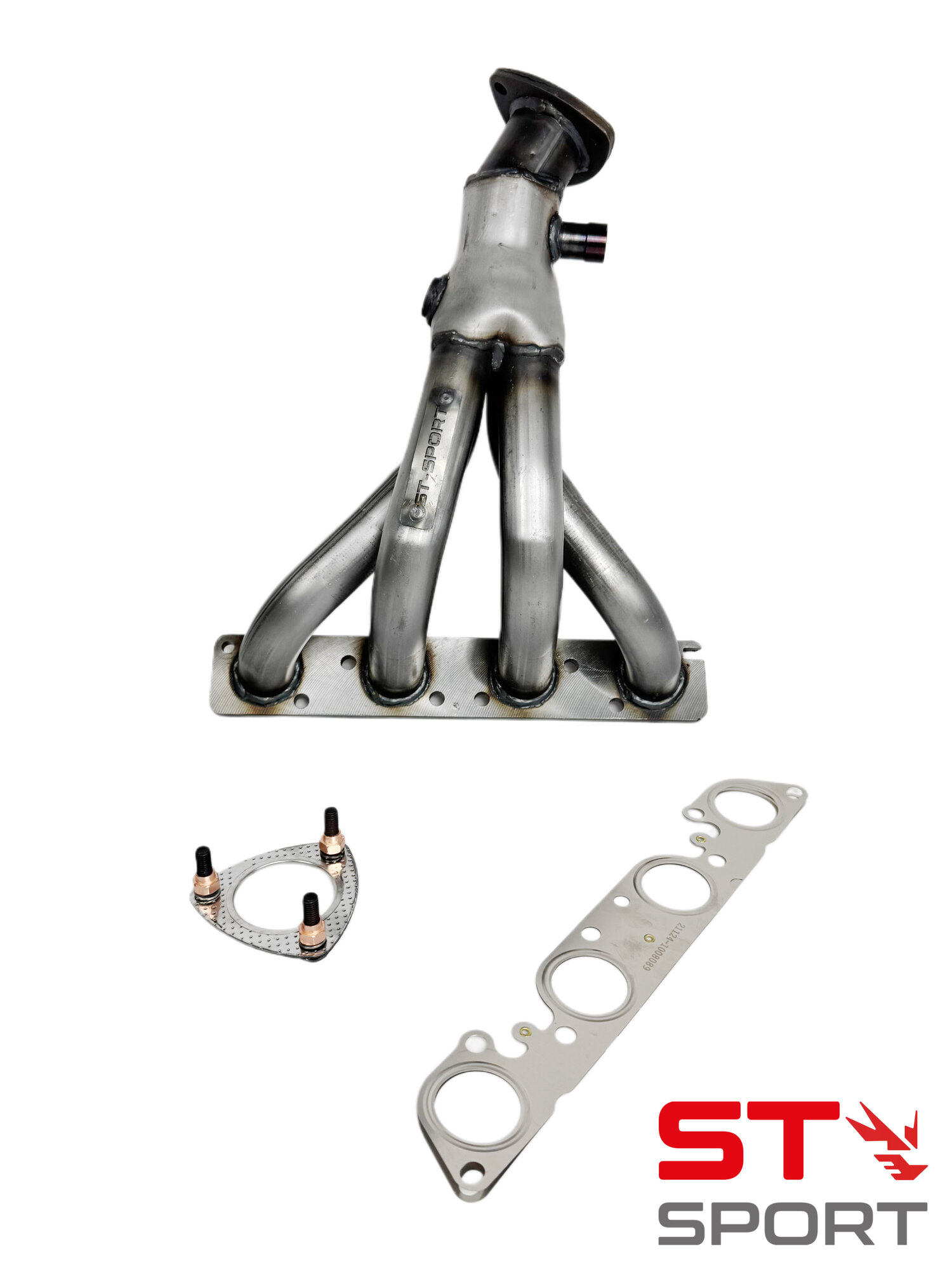 Вставка для замены катализатора "ST-Sport" 16кл для а/м ВАЗ 2108-90 с прокладками