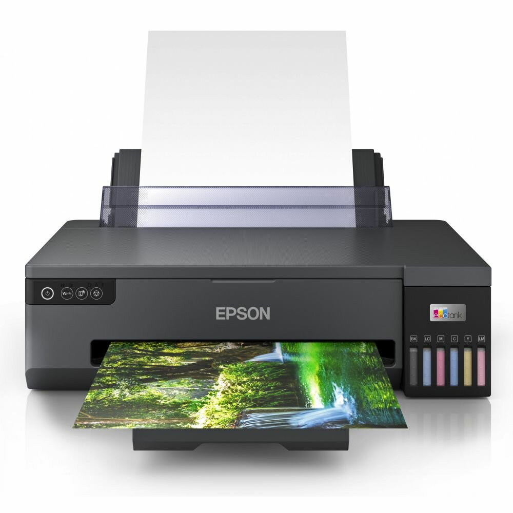 Принтер цветной струйный Epson L18050 с Wi-Fi, печать А3 и А4, фотопечать, для дома и офиса