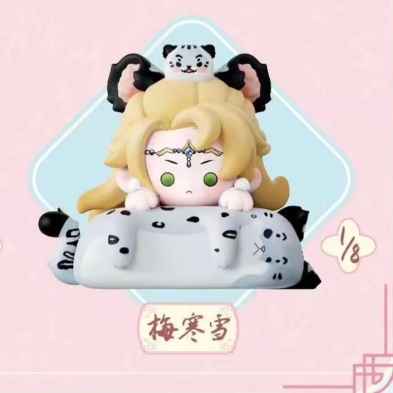 Фигурки "Хаски и его белый кот Шизун", набор наклеек, Hot Toys H