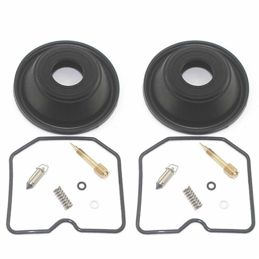 2 комплекта для ремонта вакуумной мембраны карбюратора ZZR250 EX250 EX250H GPX250 Мембранная мембрана