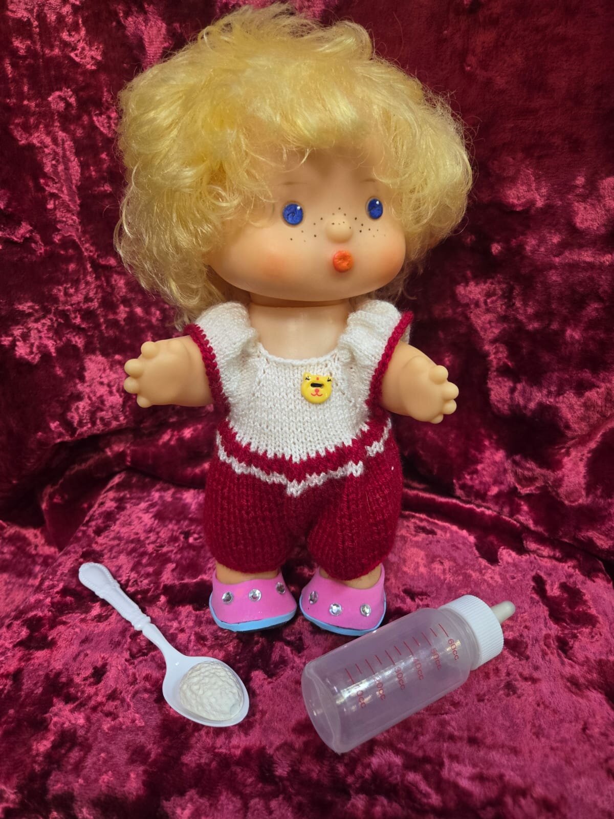 Игрушка кукла винтажная советская, СССР