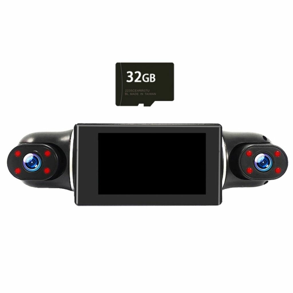 Камера приборной панели автомобиля 1080P с 4 камерами, видеорегистратор несколькими видеорегистраторами для безопасности