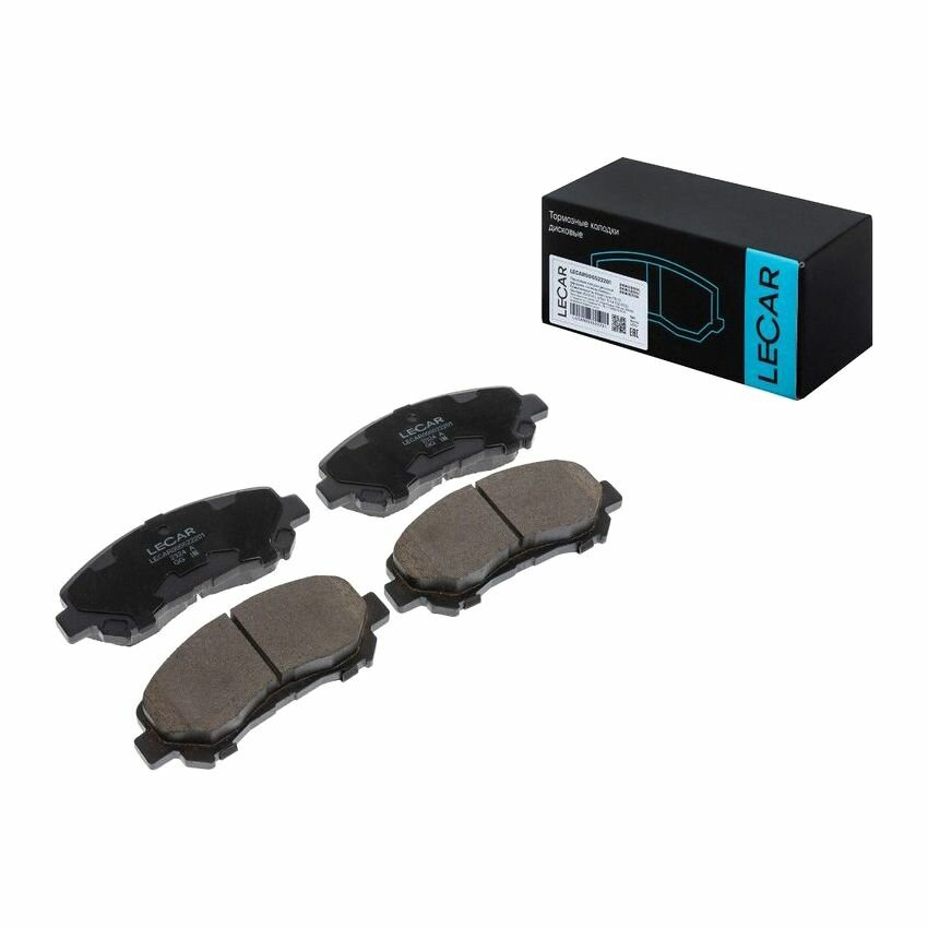 Колодки тормозные дисковые передние для а/м Nissan Qashqai 06-; X-Trail 07- (сист. Akebono)