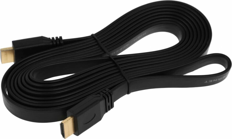 Кабель соединительный аудио-видео Premier 5-815F HDMI (m)/HDMI (m) 3м. черный (5-815F 3.0)