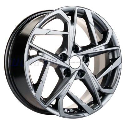 Литой колесный диск Khomen Wheels KHW1716 (Forester) 7x17/5x114,3 ET48 D56,1 Gray-FP