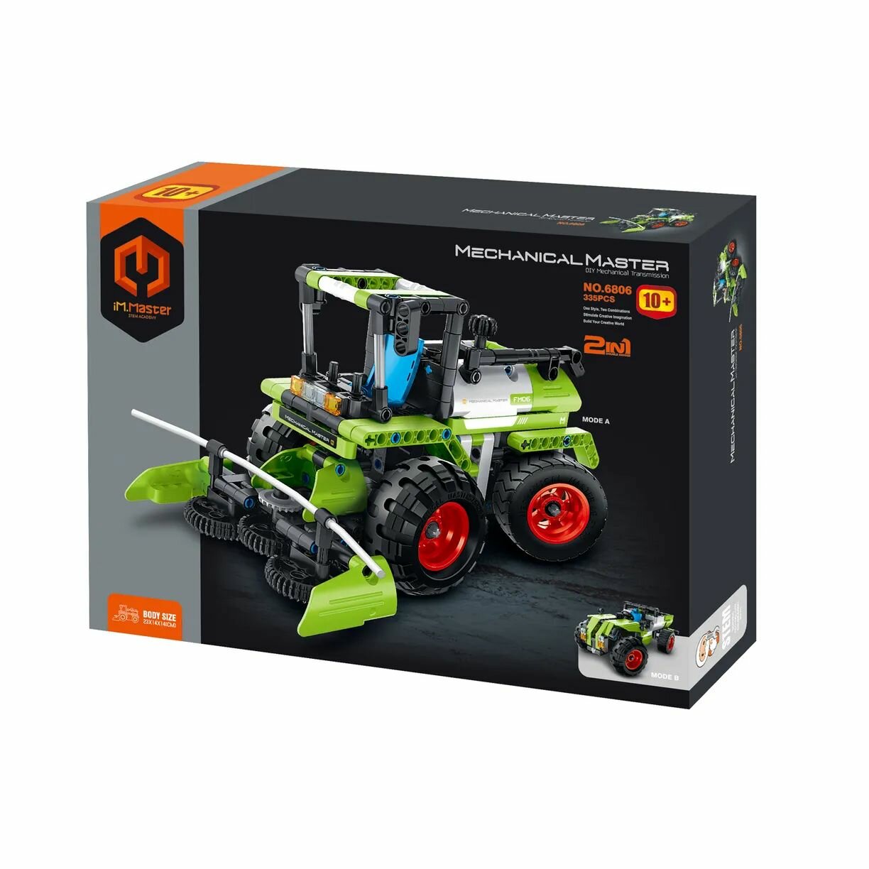 Конструктор Im. Master 6806 Комбайн 2в1 335 дет.