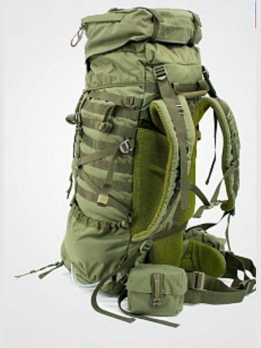 Рюкзак Альпинистский рейдовый с маскирующим чехлом объем 80л.