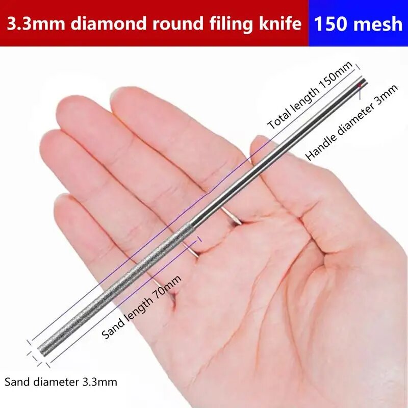 Алмазный надфиль CMinYP для гитарных струн A7 Silver