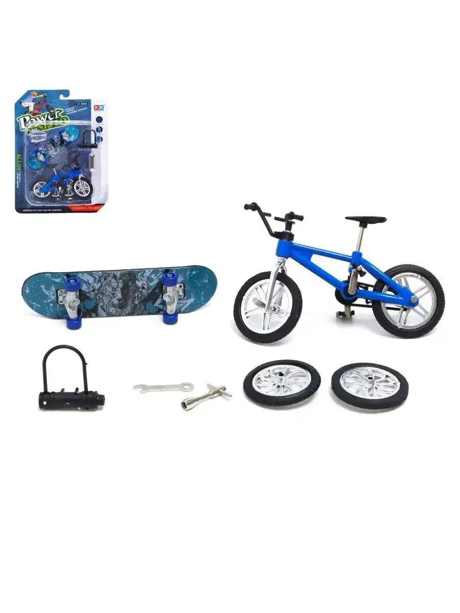 Фингерборд самокат для мальчиков, цвет микс